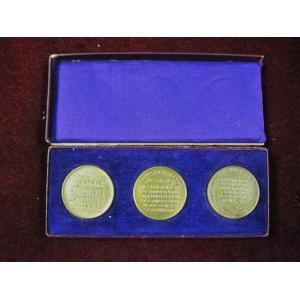 Germany 1923 Inflation Medal Set - Ephemera - - 3 Medal Set ...