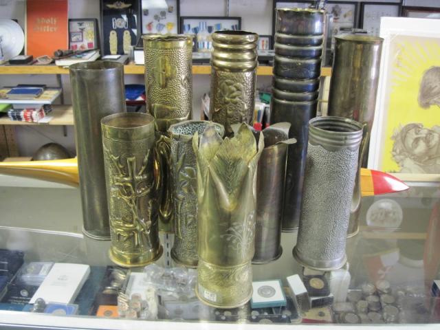 Wwi Trench Art Shell Selection - Ephemera - - Nice Grouping of Wwi ...