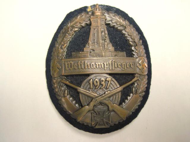 Germany 1937 National Shooting Badge - Medals and Decorations ...