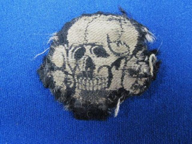 Germany M43 Ss Cap Skull - Featured Items - - An Original Bevo ...